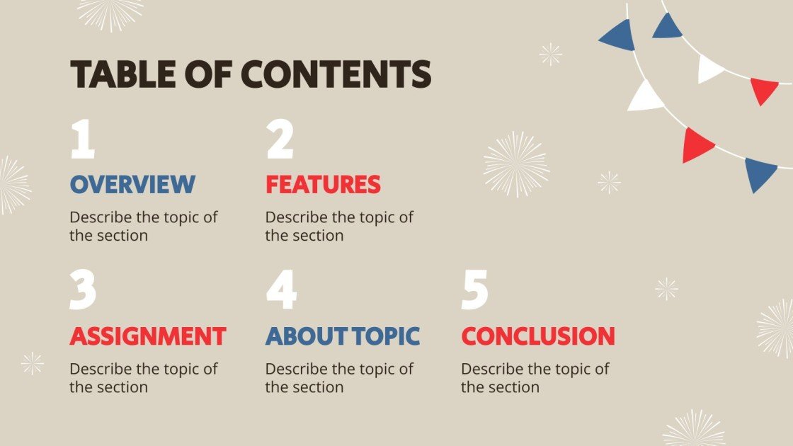 USA Presidential History Google Slides & PowerPoint template