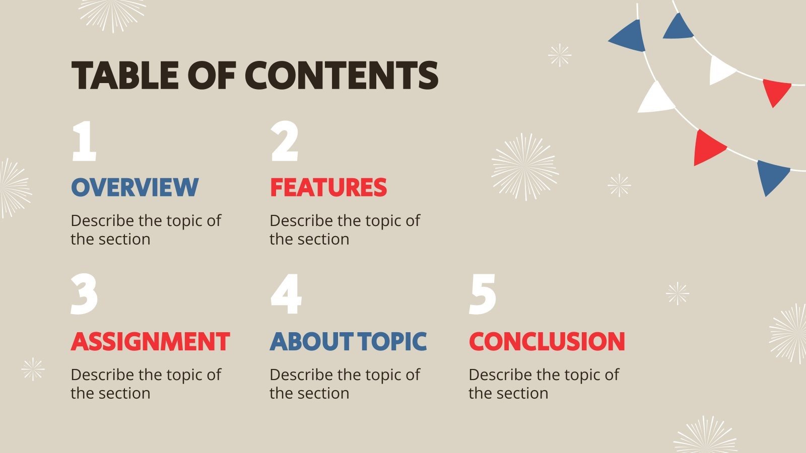 USA Presidential History Google Slides & PowerPoint template