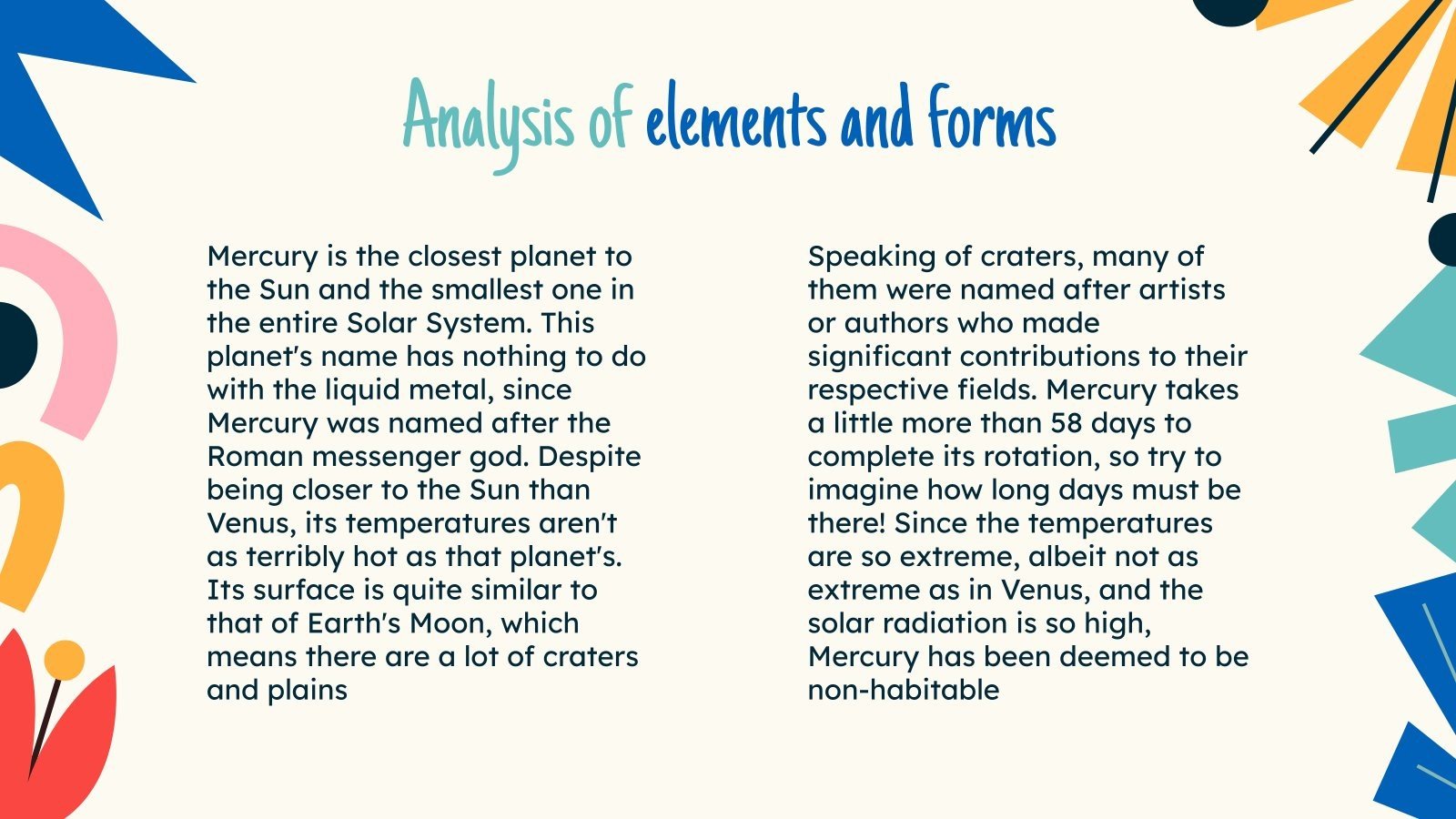 Art for Middle School - 8th Grade: Art's Elements - Form