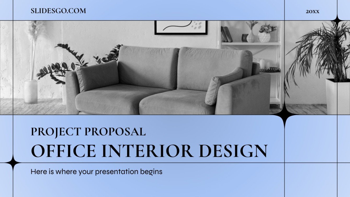 Office Interior Design Project Proposal | Google Slides