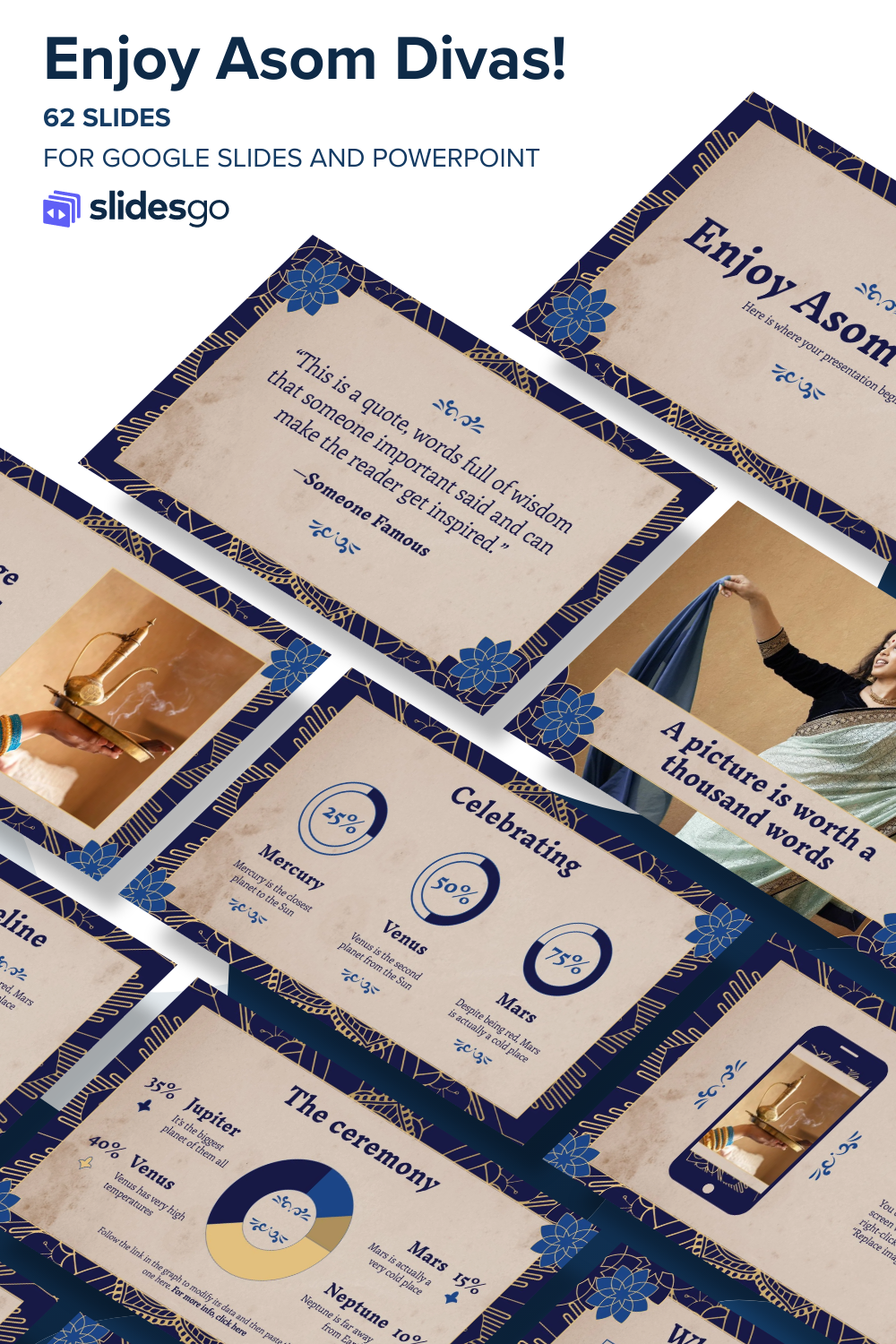 Enjoy Asom Divas! | Google Slides and PowerPoint template