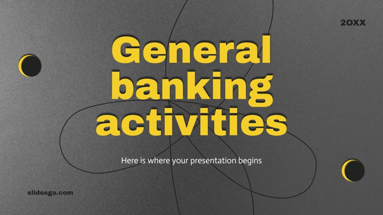 General Banking Activities | Google Slides & PowerPoint