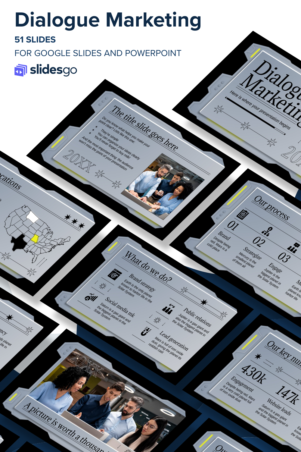 Dialogue Marketing | Google Slides and PowerPoint