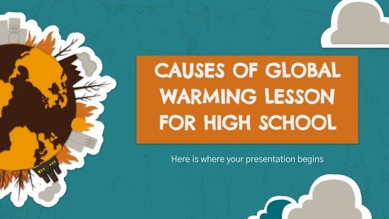 Free templates about Global Warming for Google Slides & PPT