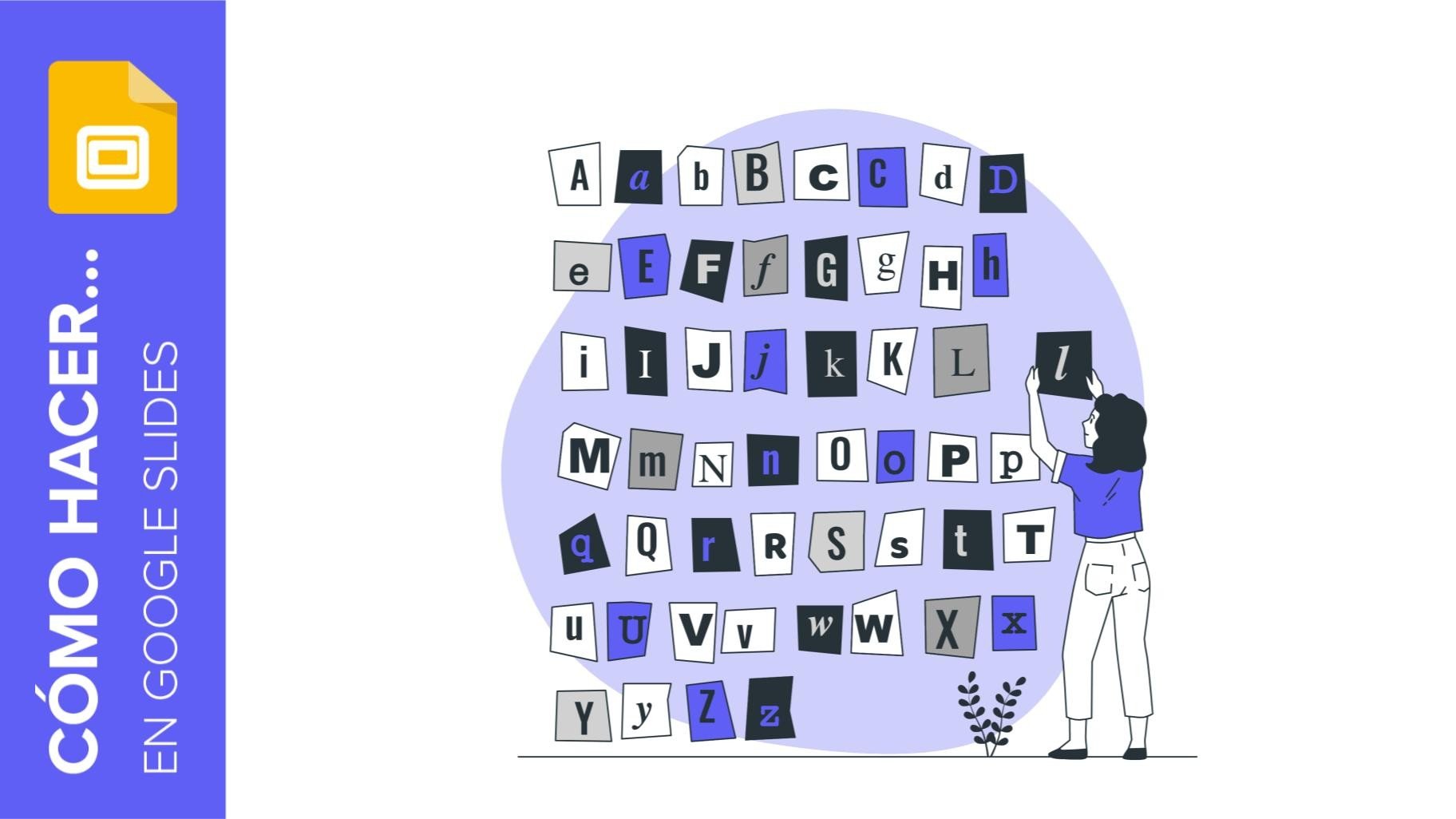 Cómo añadir superíndices y subíndices en Google Slides