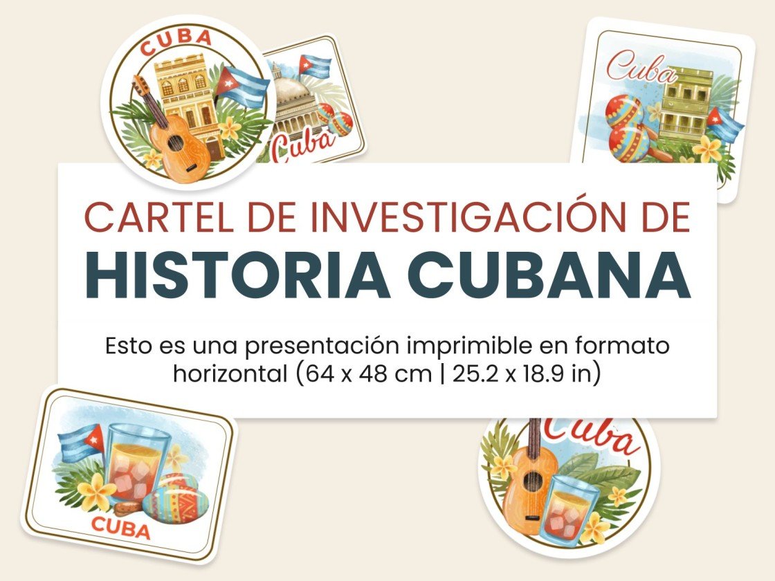 Google Slides & PowerPoint presentation templates about Cuba