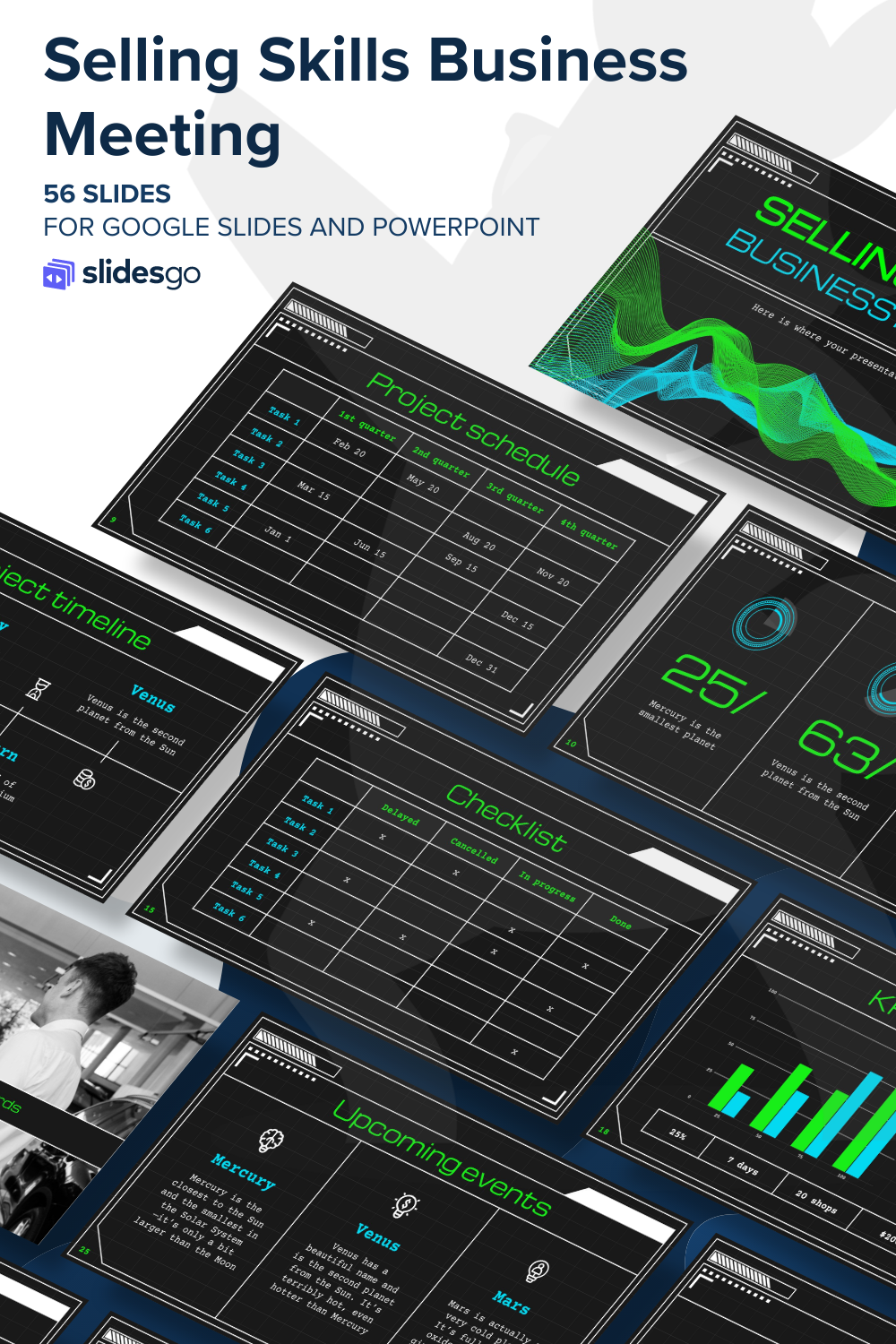 Selling Skills Business Meeting | Google Slides & PPT