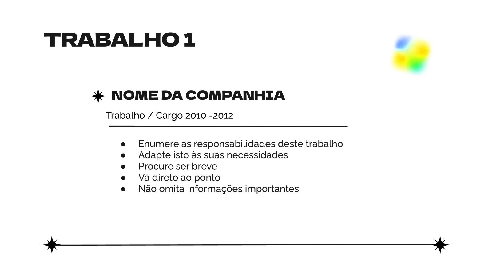 Brazilian Copywriter CV | Google Slides & PowerPoint
