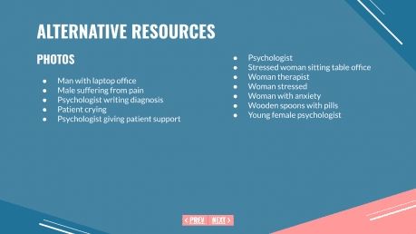Mental Health Clinical Case Google Slides & PowerPoint template