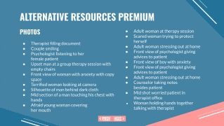Mental Health Clinical Case Google Slides & PowerPoint template