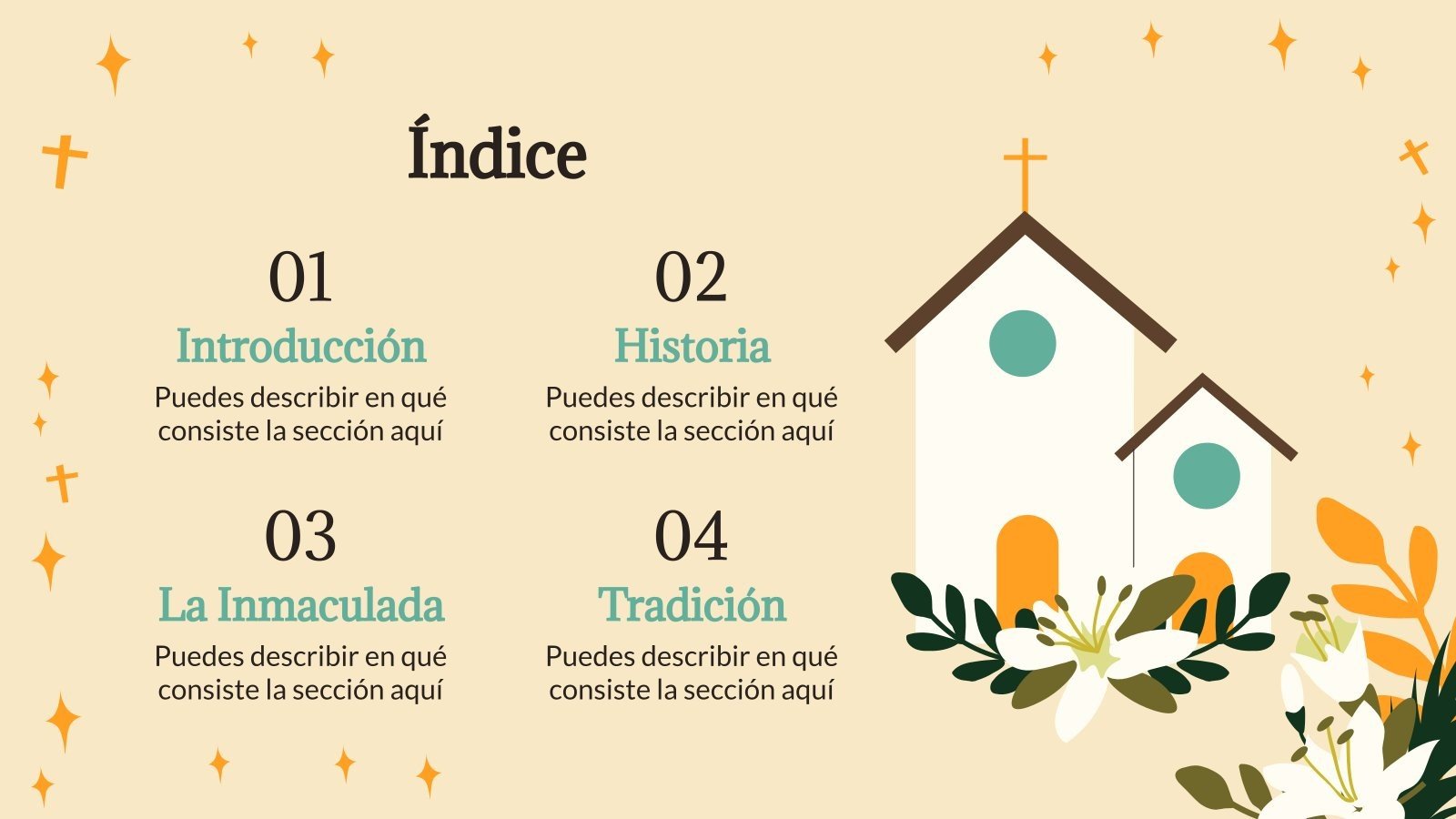 Celebrate Immaculate Conception Day! | Google Slides & PPT