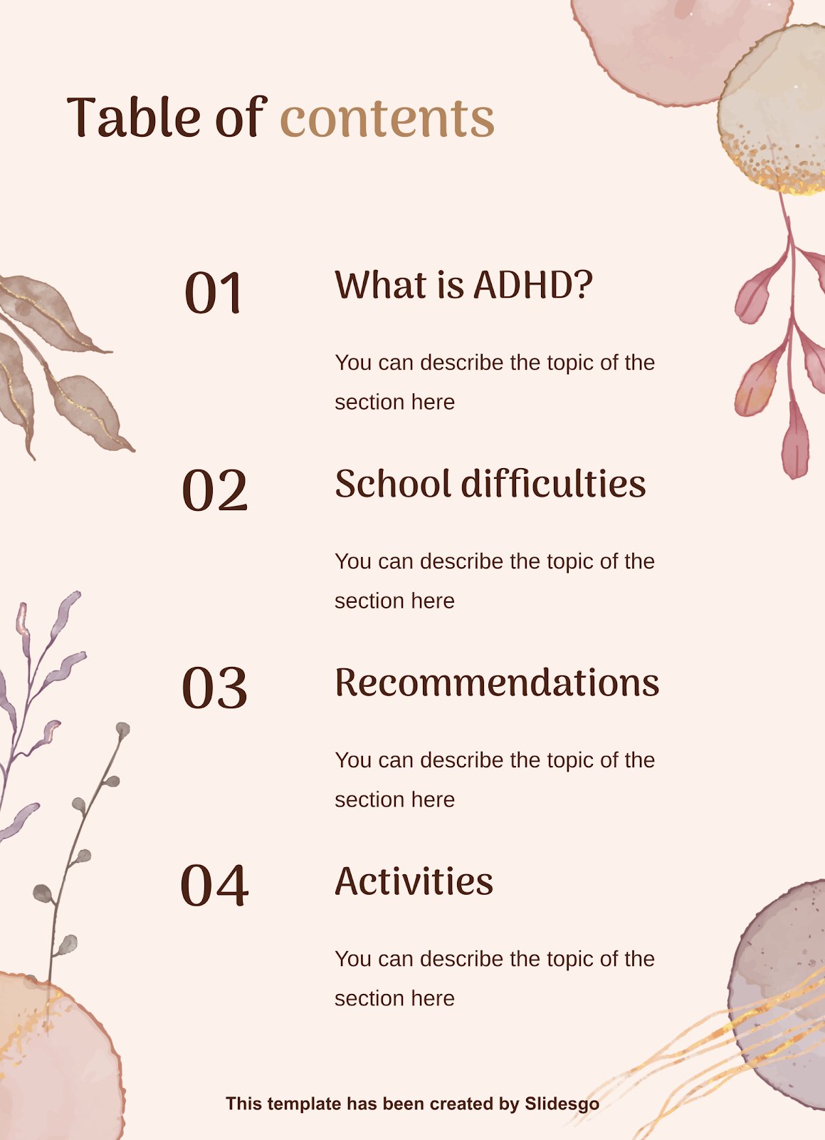 ADHD Supports & Visual Aids for High School