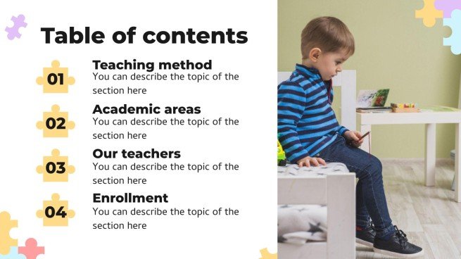 Autistic Spectrum Education Center | Google Slides & PPT