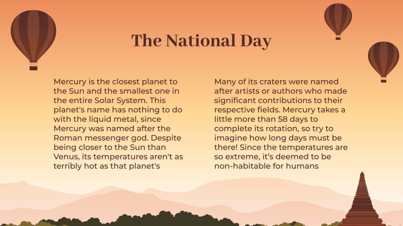 Myanmar National Day | Google Slides & PowerPoint template