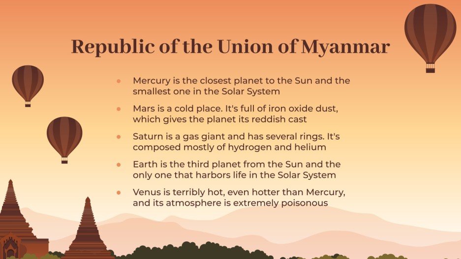 Myanmar National Day | Google Slides & PowerPoint template