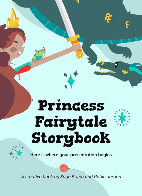 Cuento de hadas de la princesa | Google Slides y PowerPoint