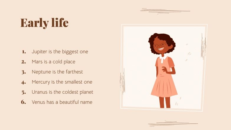 Rosa Parks Biography Google Slides & PowerPoint template