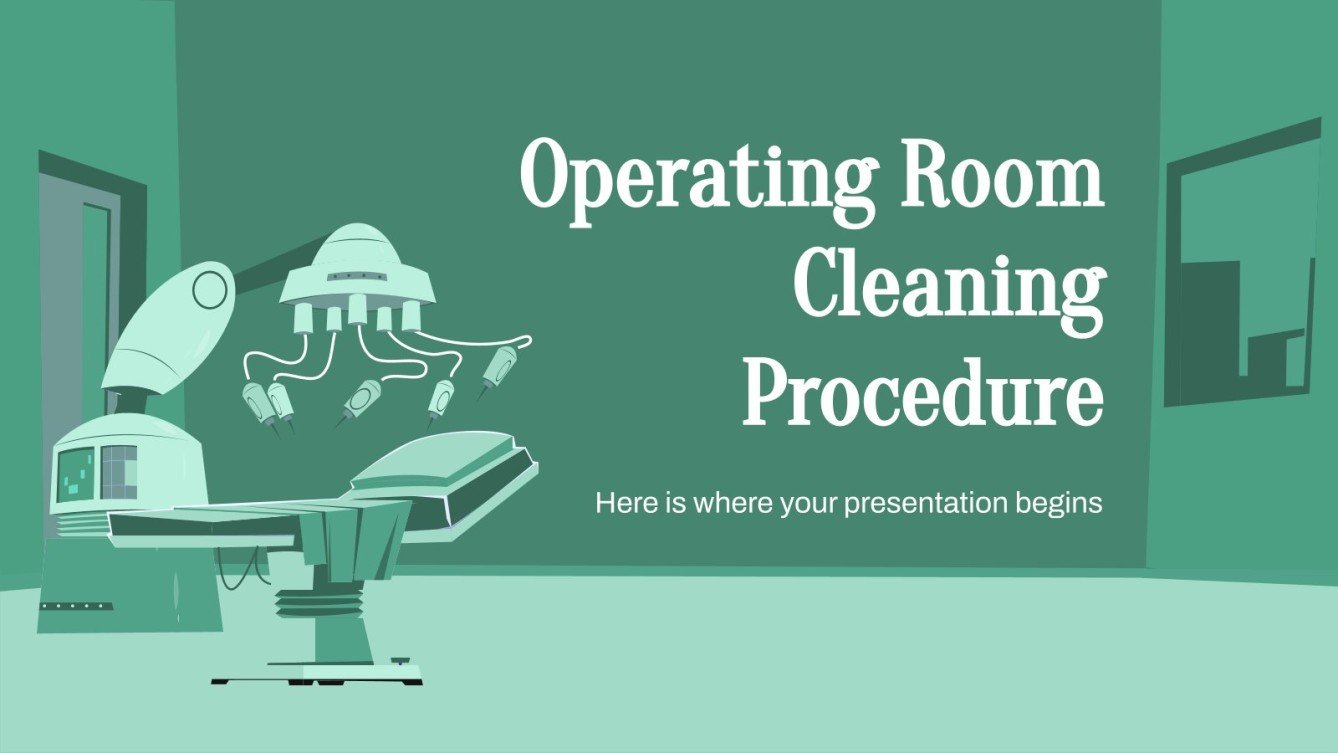 Operating Room Cleaning Procedure | Google Slides and PPT