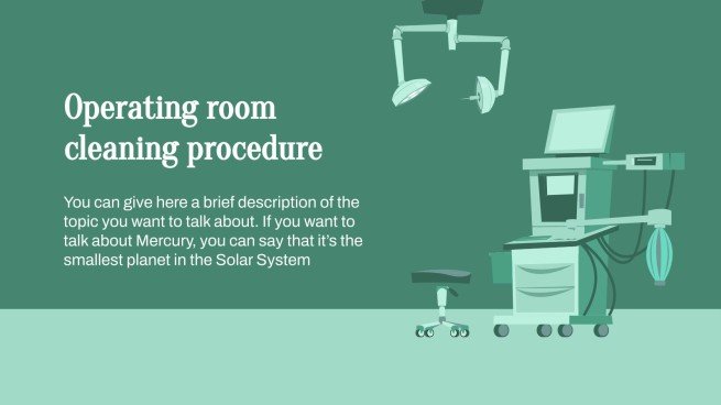 Operating Room Cleaning Procedure | Google Slides and PPT