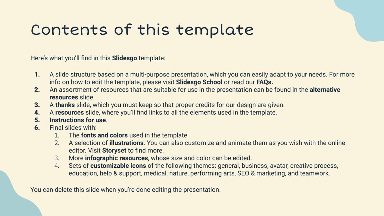 Learning Task Cards | Google Slides & PPT theme