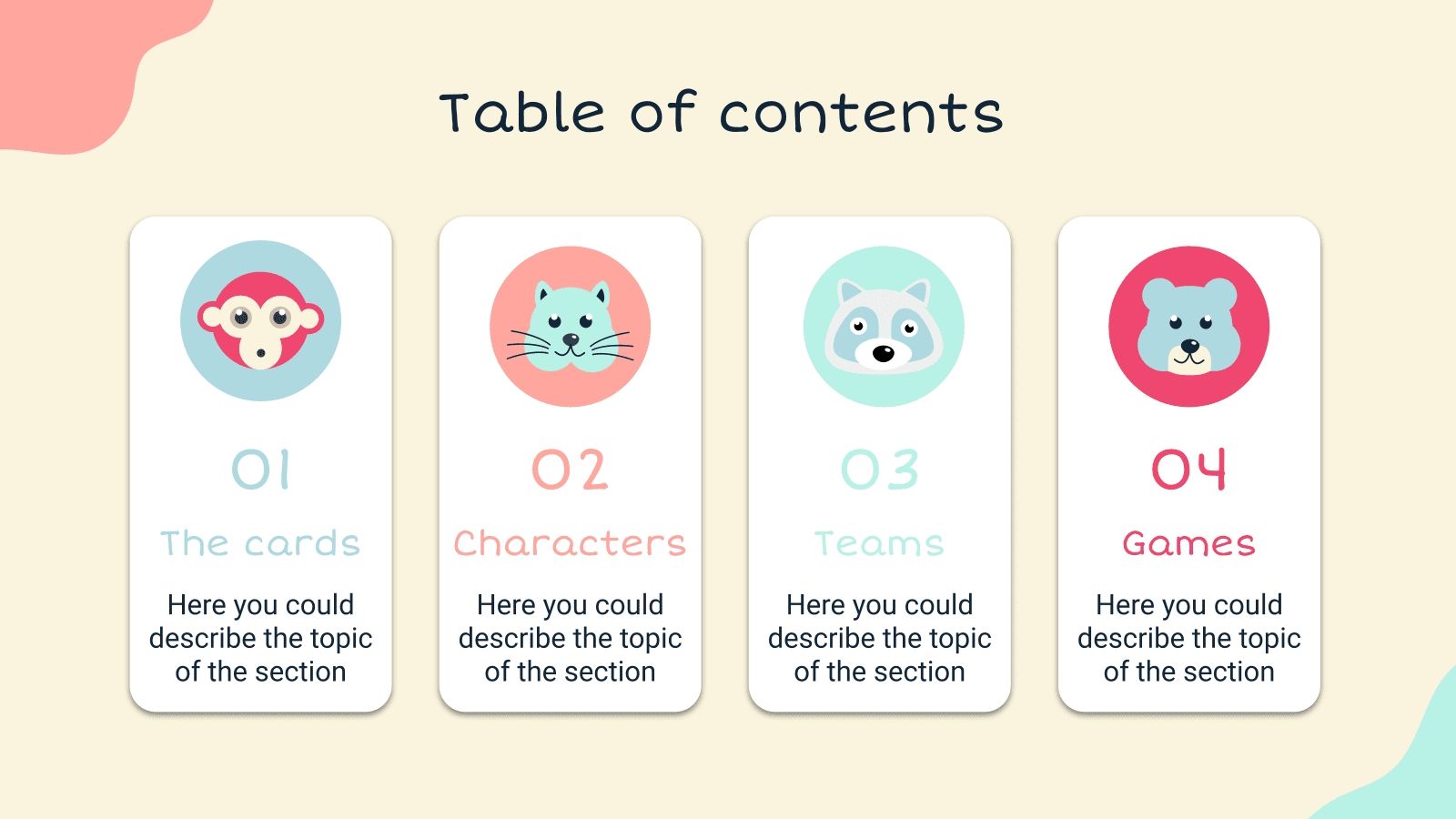 Tarjetas de aprendizaje | Plantilla para Google Slides y PPT