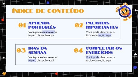 Brazilian Portuguese Vocabulary for Pre-K | Google Slides & PPT