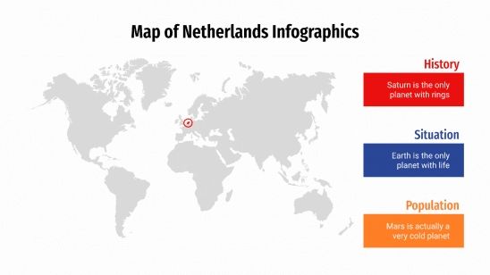 Map of Netherlands Infographics for Google Slides & PPT