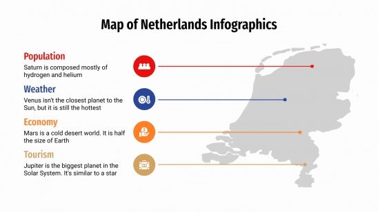 Map of Netherlands Infographics for Google Slides & PPT