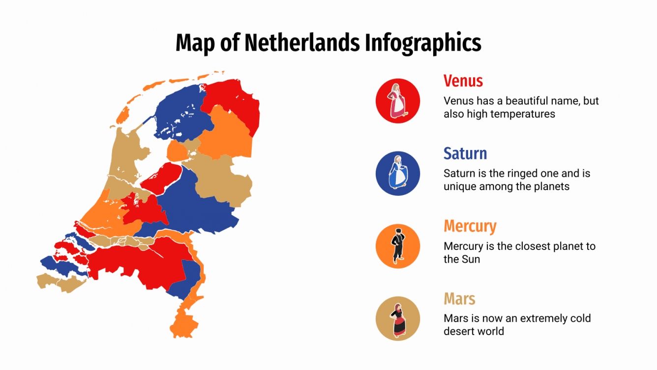 Map of Netherlands Infographics for Google Slides & PPT