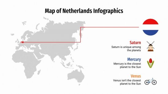 Map of Netherlands Infographics for Google Slides & PPT