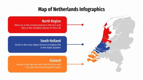 Map of Netherlands Infographics for Google Slides & PPT