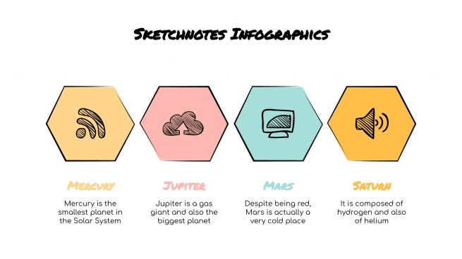 Sketchnotes Infographics for Google Slides & PowerPoint