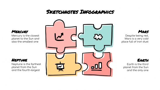 Sketchnotes Infographics for Google Slides & PowerPoint
