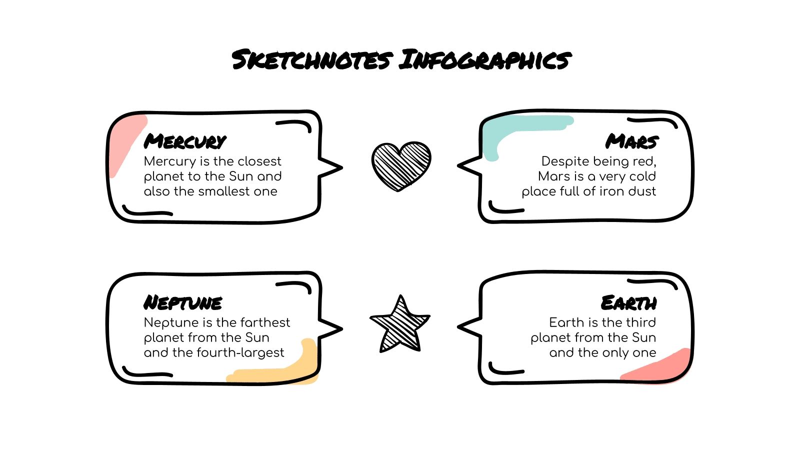 Sketchnotes Infographics for Google Slides & PowerPoint