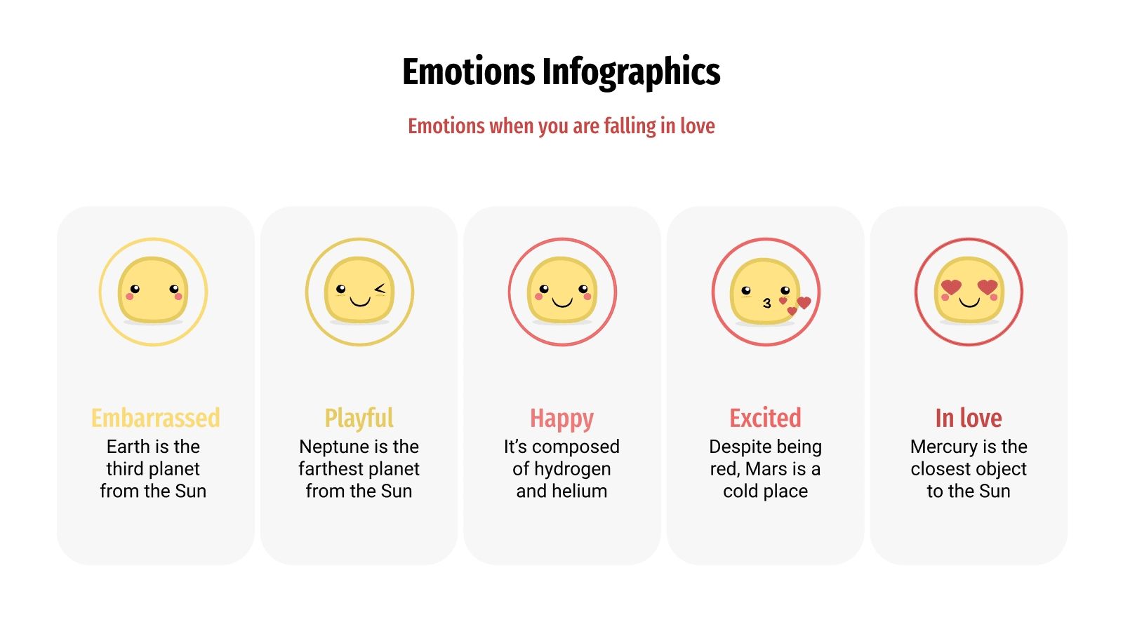 Emotions Infographics | Google Slides and PowerPoint theme