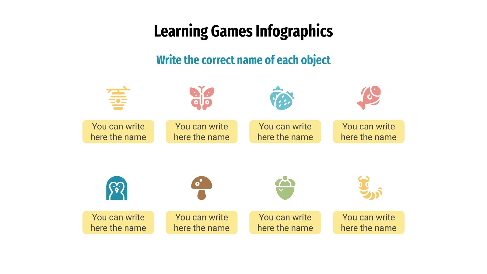Learning Games Infographics for Google Slides & PowerPoint