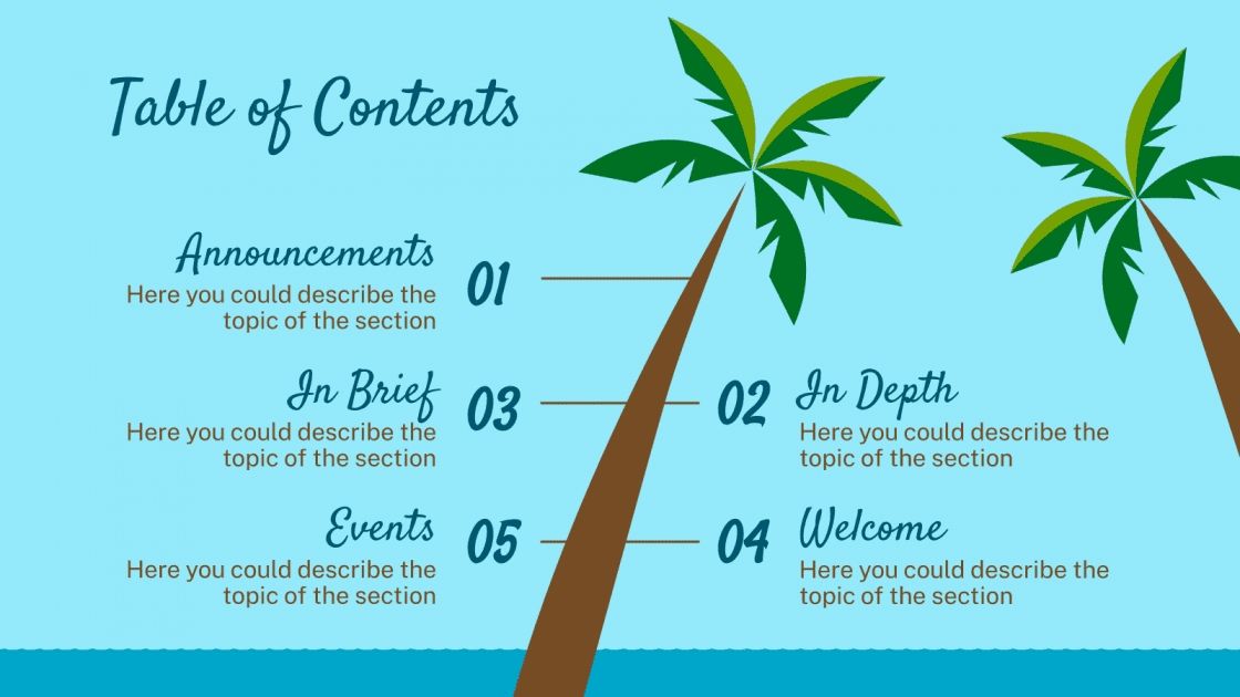 Castaway in a Desert Island | Google Slides & PPT theme
