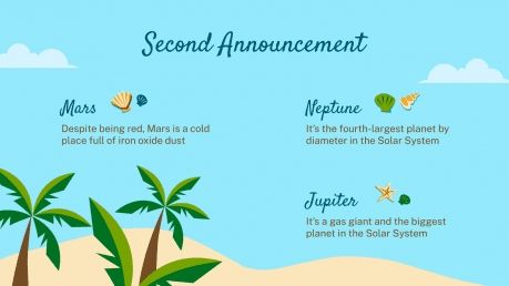 Castaway in a Desert Island | Google Slides & PPT theme
