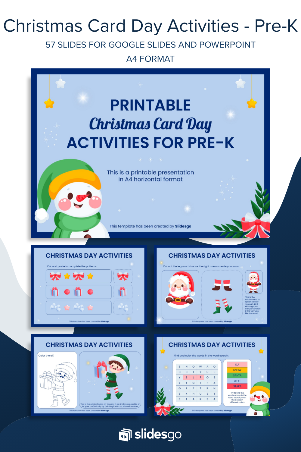 Pre-K Winter Games | Google Slides & PPT