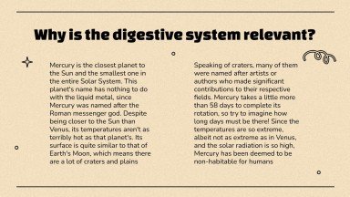 El sistema digestivo para bachillerato | Google Slides y PPT