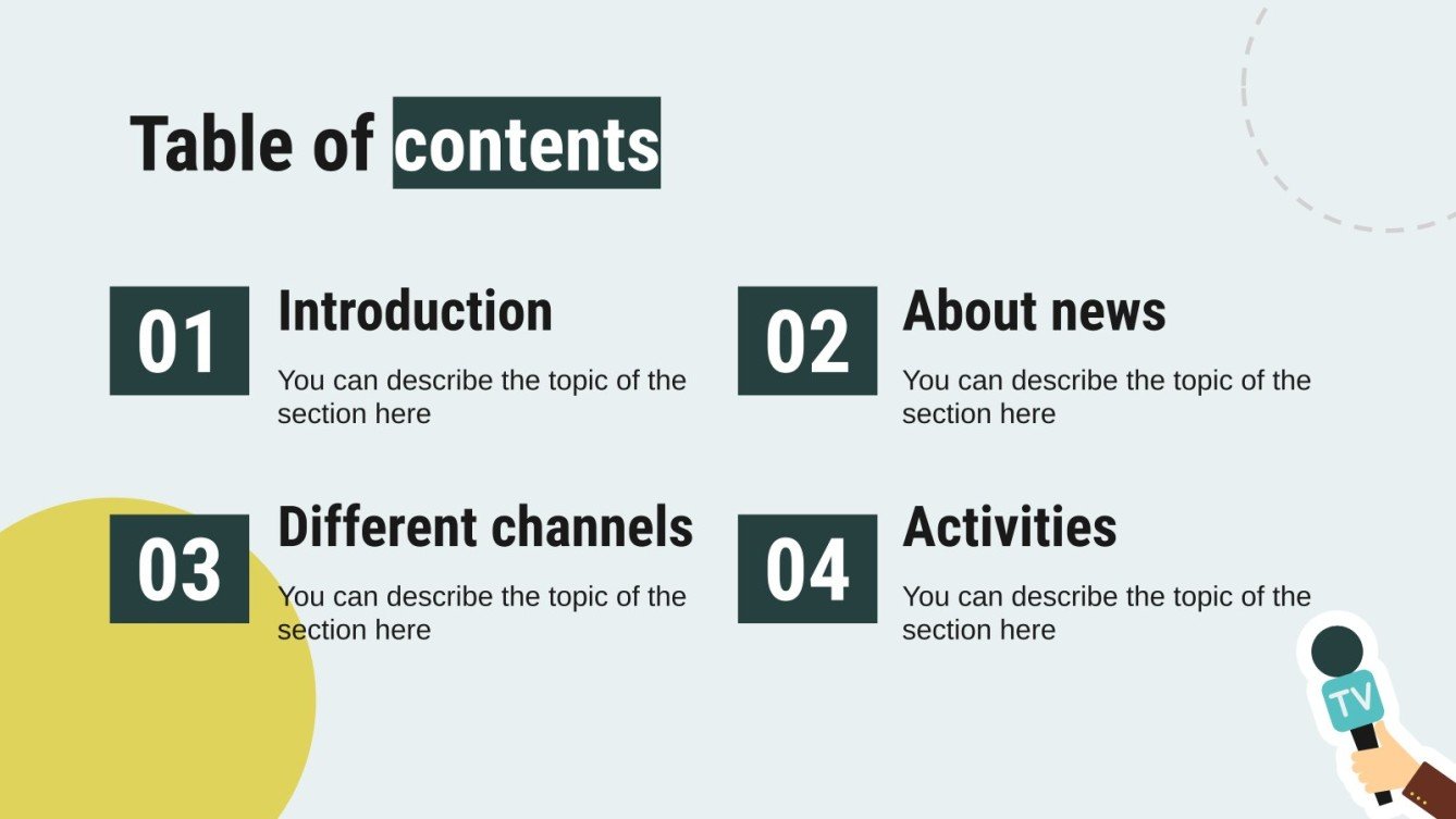 Social Studies for Middle School: We Create a News Channel