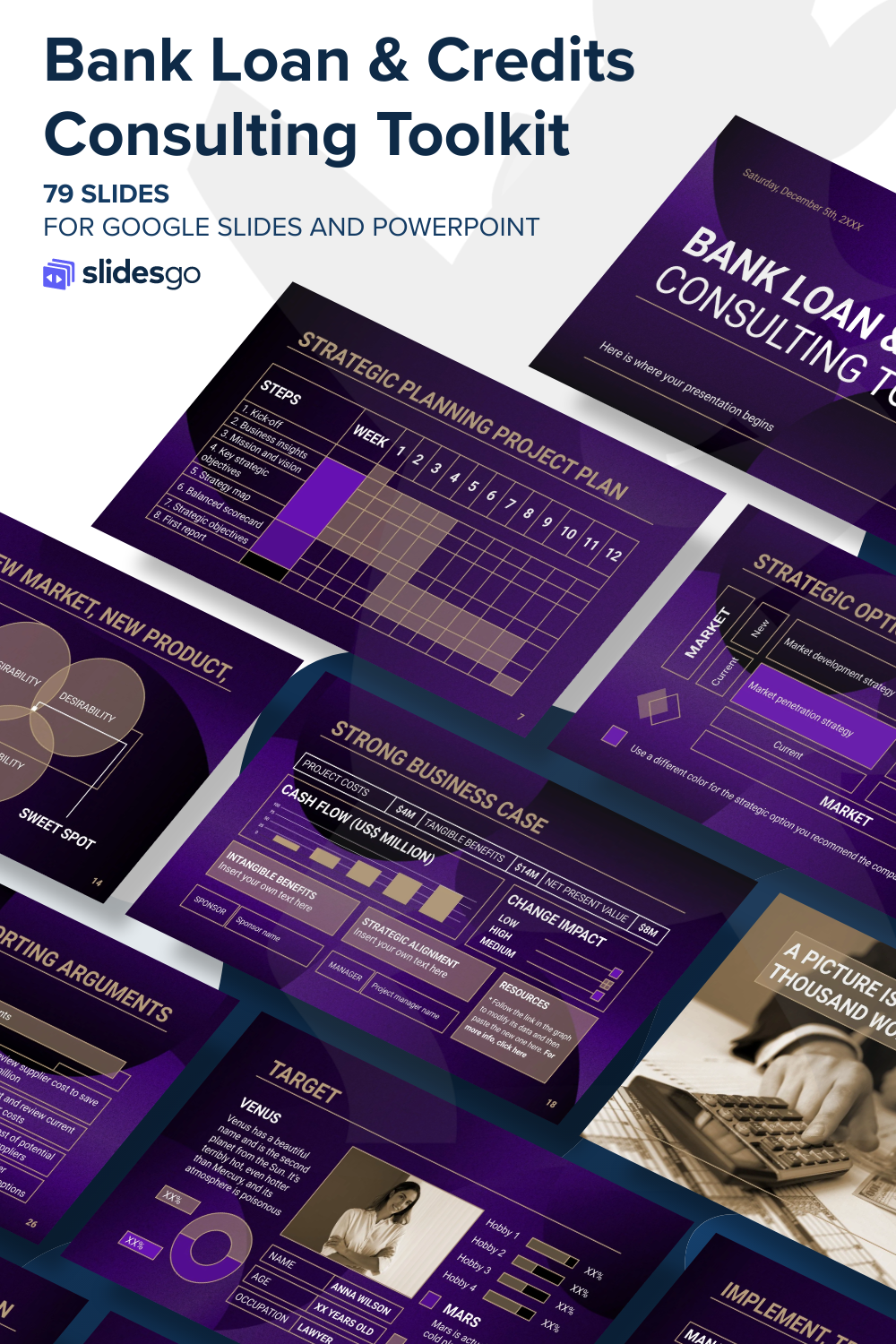 Bank Loan & Credits Consulting Toolkit | Google Slides & PPT