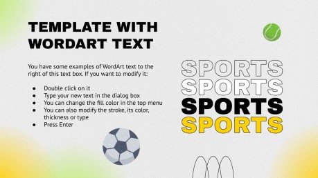 Practice Sports in Your Free Time Campaign | Google Slides