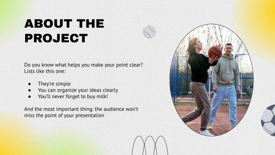 Practice Sports in Your Free Time Campaign | Google Slides