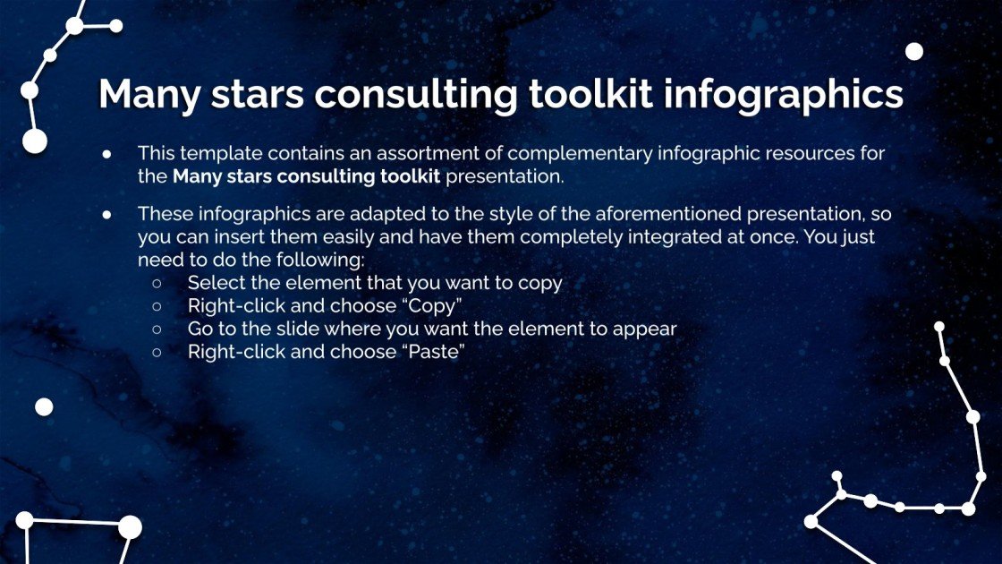 Many Stars Consulting Toolkit Infographics