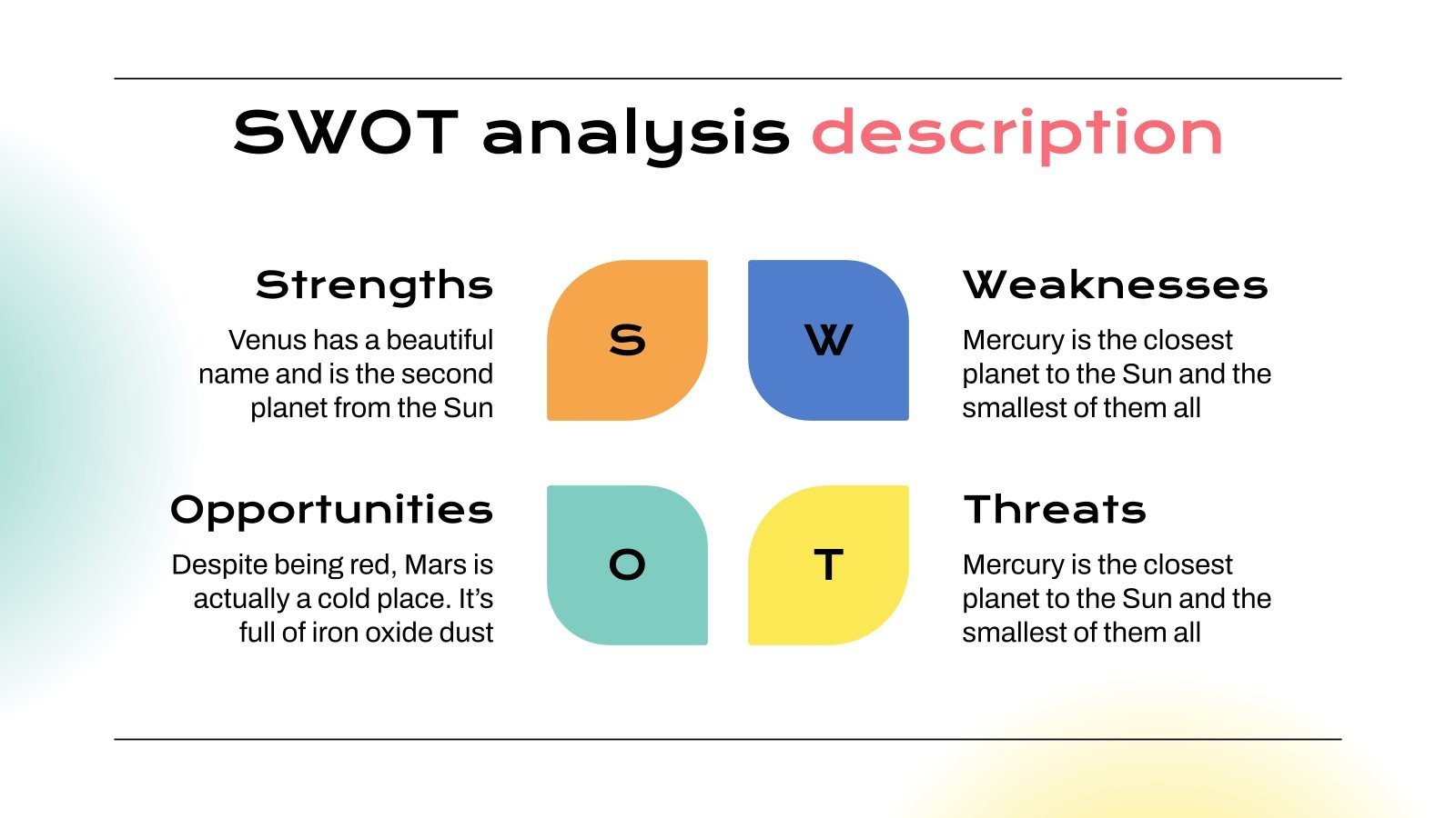 Korean Brand MK SWOT Analysis | Google Slides & PowerPoint