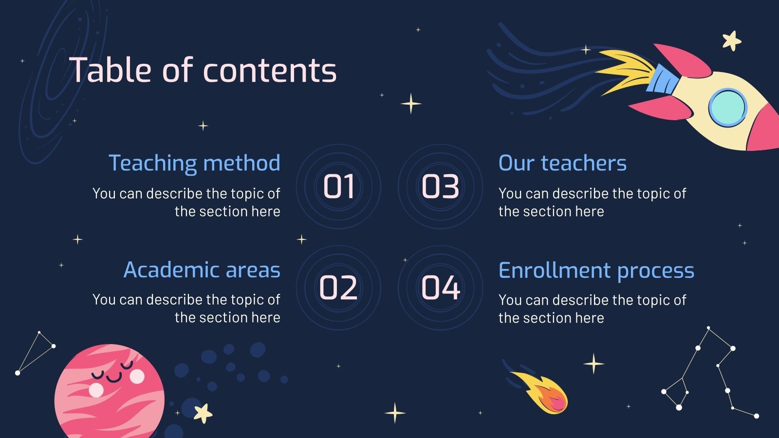 Outer Galaxies: Astronomy Education Center | Google Slides