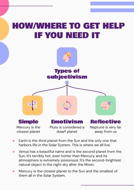 Subjectivism - Ethics & Values Booklet | Google Slides