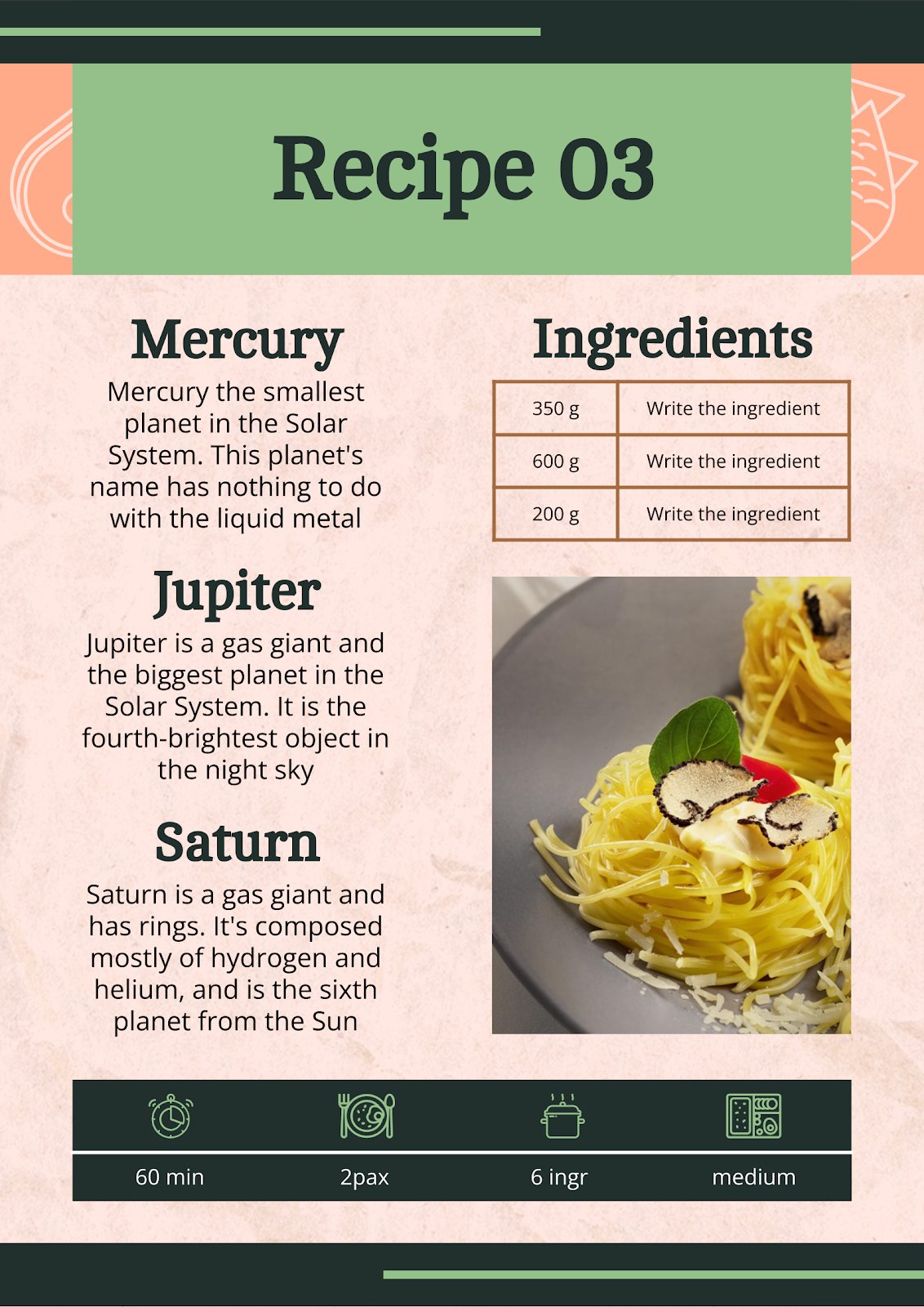 Cookbook Launch Day | Google Slides and PowerPoint