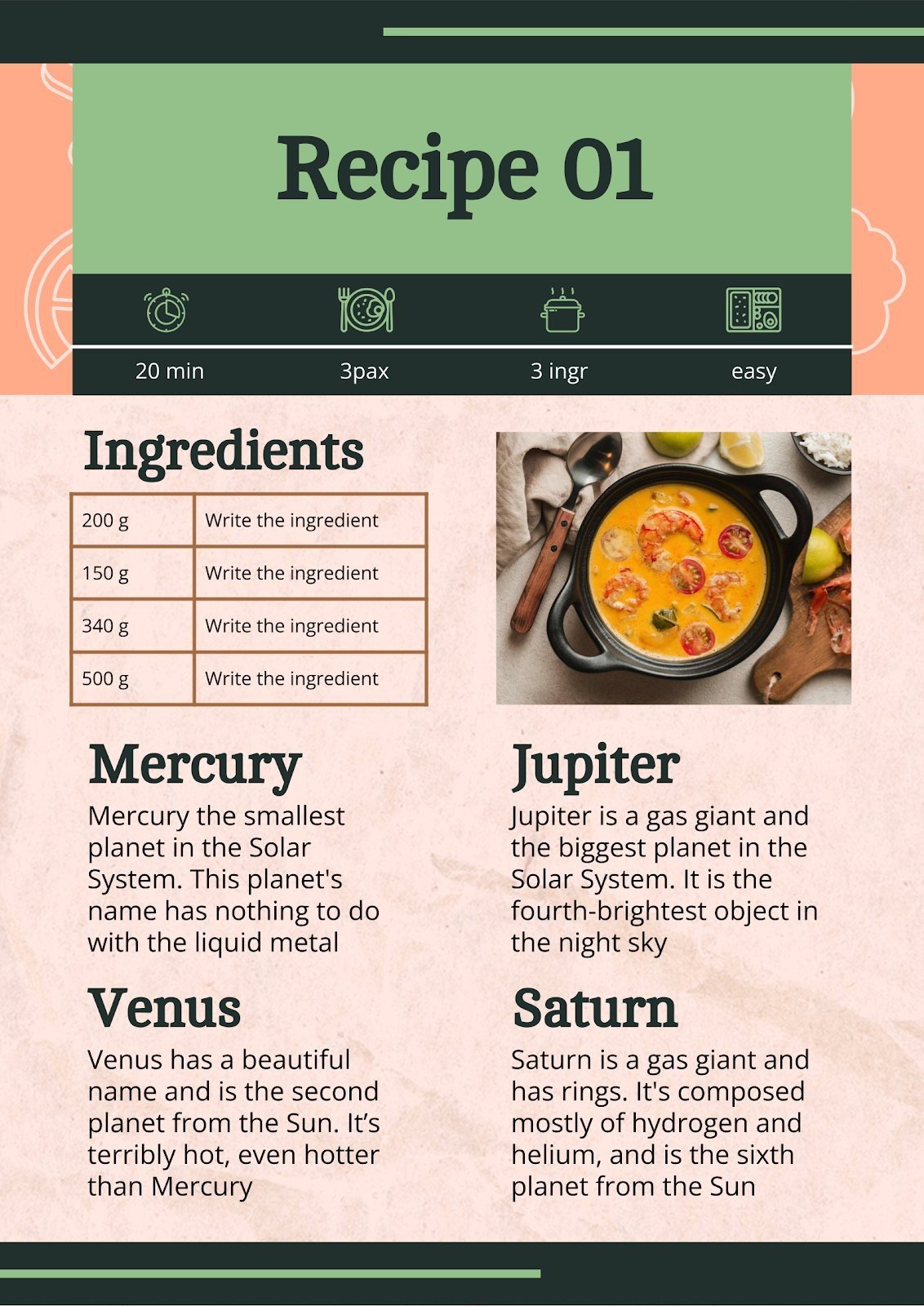 Cookbook Launch Day | Google Slides and PowerPoint